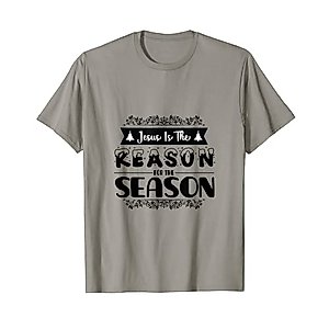 Christian Jesus The Reason Christmas Stocking Stuffer T-Shirt