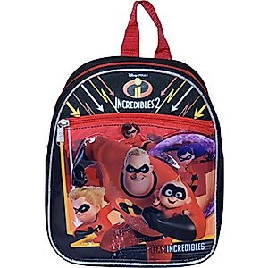 Incredibles 2 10" Backpack With Heat Seal Artwork