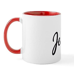 CafePress Je Taime, I Love You, French Word Art Mugs Ceramic Coffee Mug, Tea Cup 11 oz