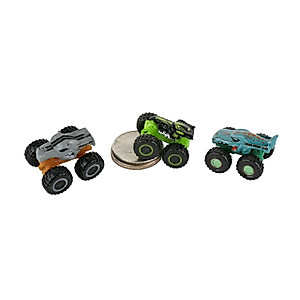 Worlds Smallest Hot Wheels Monster Trucks Series 3 (3 Pack)