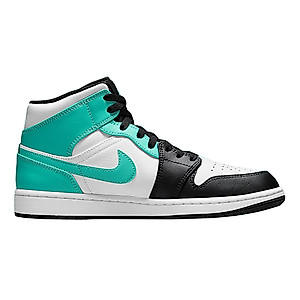 Jordan Mens Air Jordan 1 Mid 554724 132 Island Green - Size 10