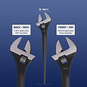 Lichamp 10-Inch Adjustable Construction Spud Wrench