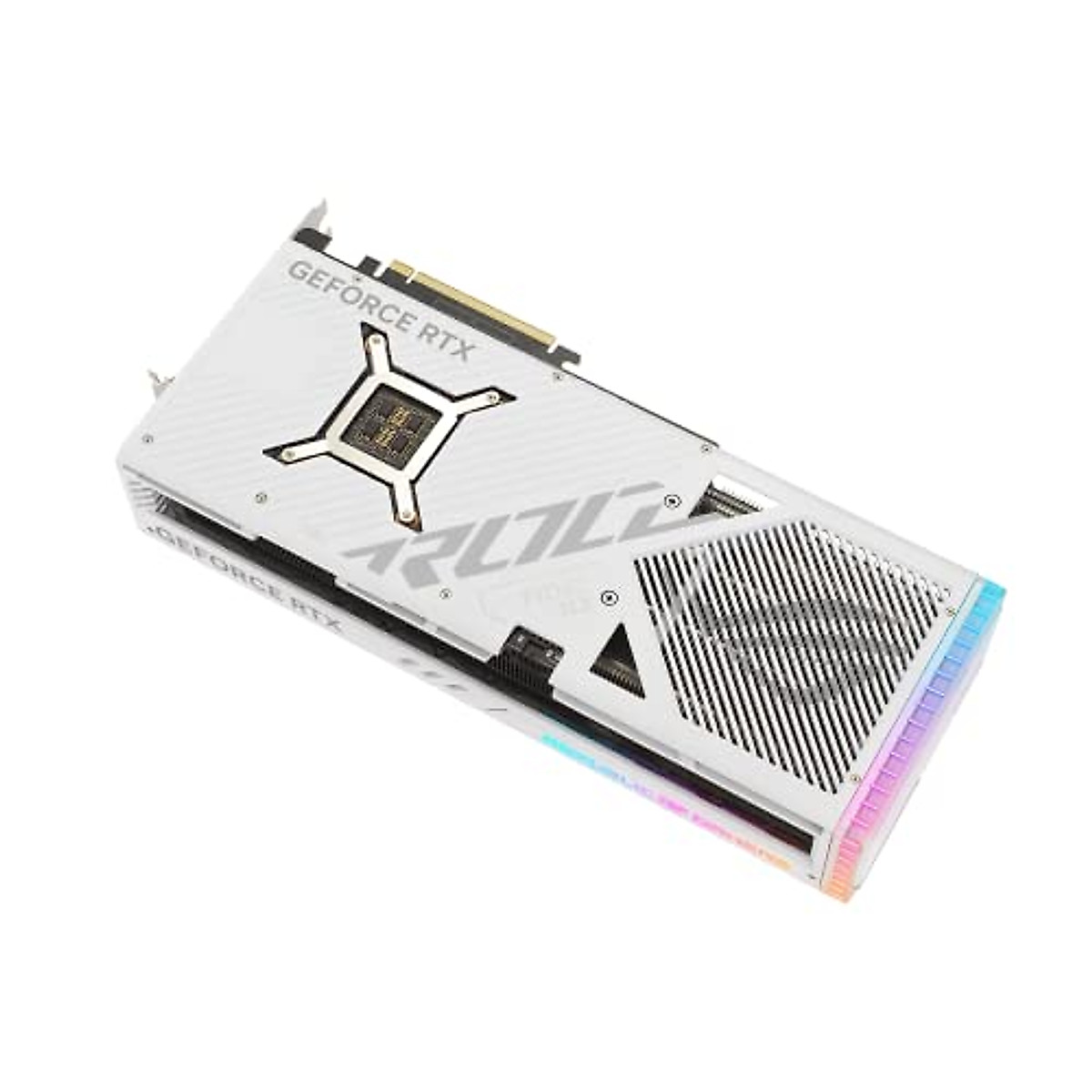 ASUS ROG Strix GeForce RTX™ 4090 White OC Edition Gaming Graphics Card (PCIe 4.0, 24GB GDDR6X, HDMI 2.1a, DisplayPort 1.4a)