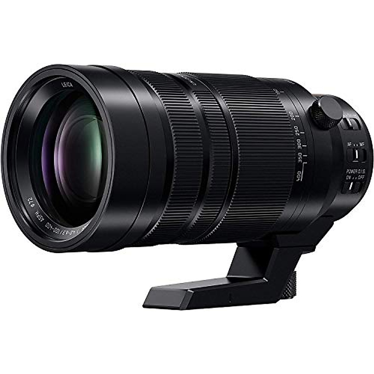 PANASONIC LUMIX G LEICA DG VARIO-ELMAR PROFESSIONAL LENS, 100-400MM, F4.0-6.3 ASPH., MIRRORLESS MICRO FOUR THIRDS, POWER OPTICAL I.S., H-RS100400 (USA BLACK)