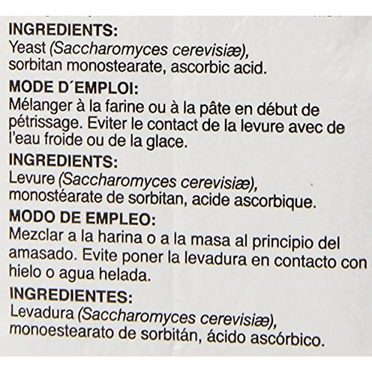 LeSaffre Saf-Instant Yeast, Gold, 1 Pound