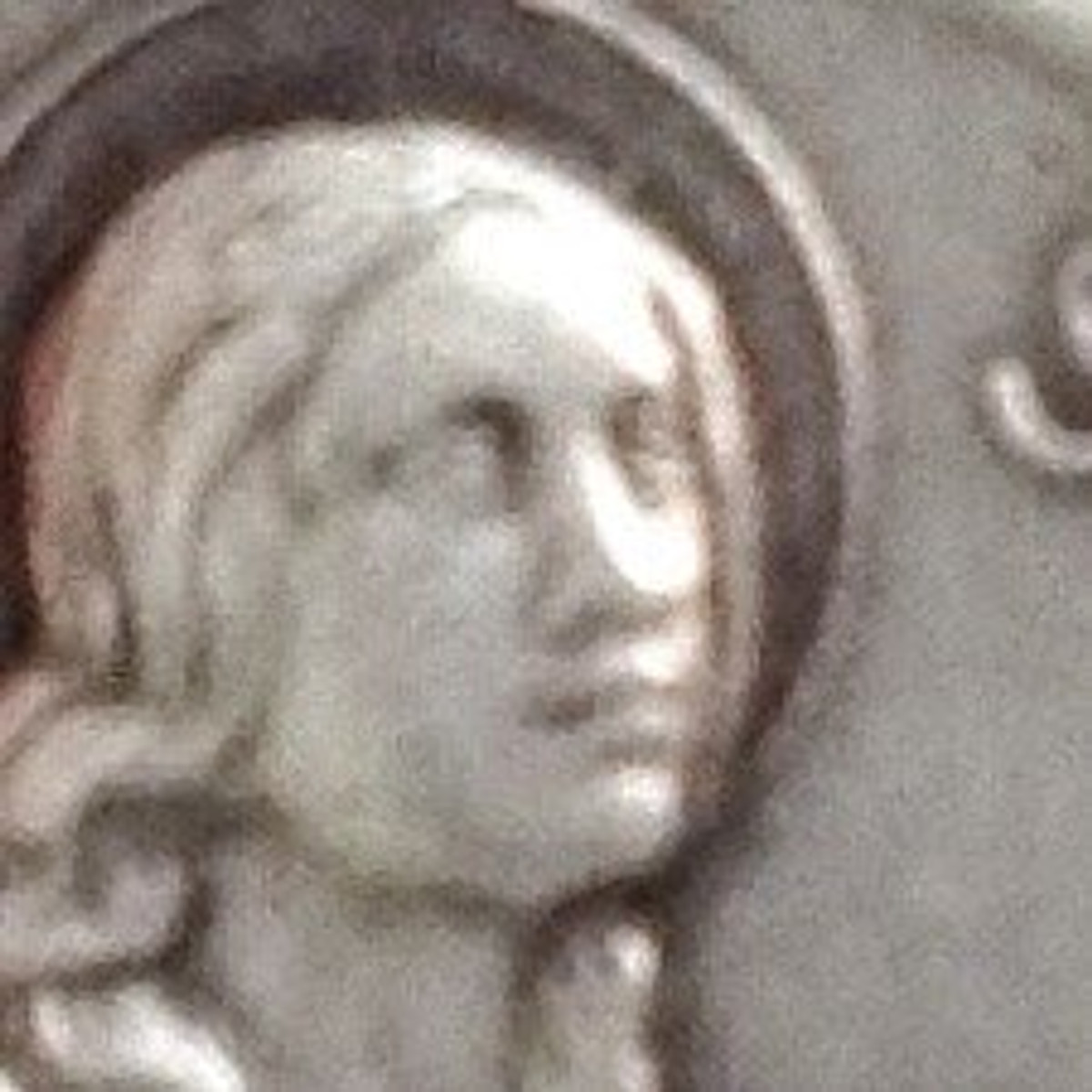 I G J Saint Lucy Medal - Protector of Eyesight