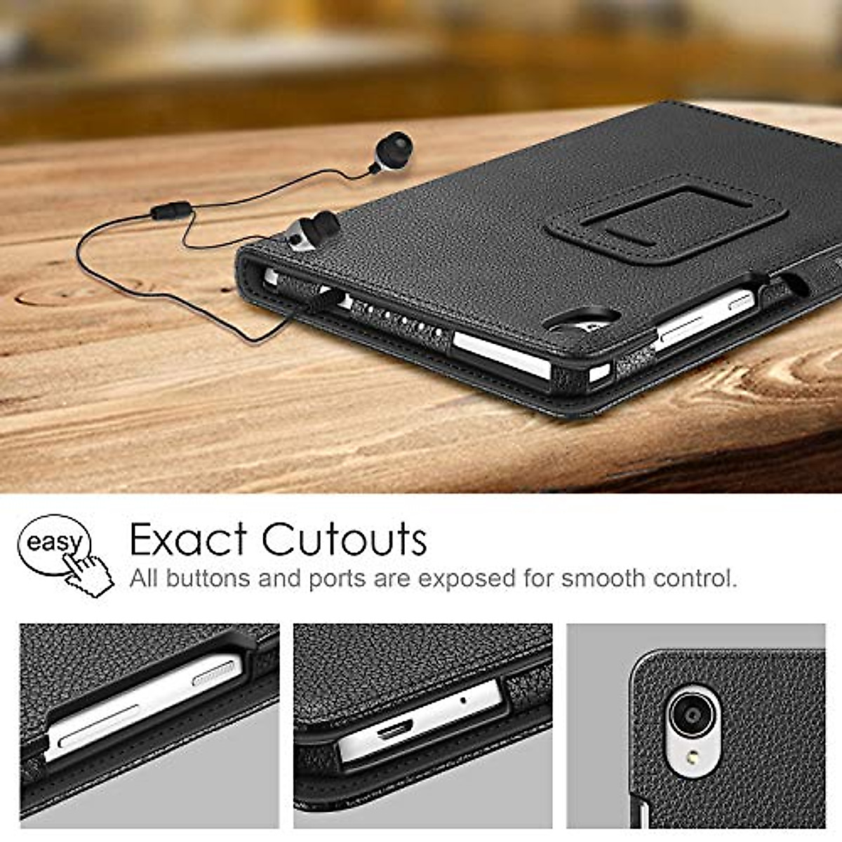 Fintie Case for Lenovo Tab M8 8", Premium PU Leather Folio Cover