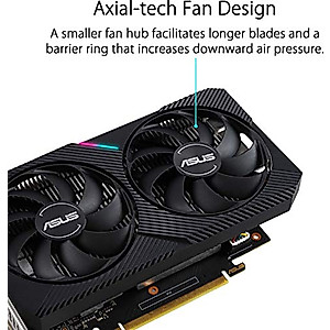ASUS Dual NVIDIA GeForce GTX 1650 Mini OC Edition Gaming CSM Graphics Card (PCIe 3.0, 4GB GDDR6 Memory, HDMI, DisplayPort, DVI-D, for Intel NUC 9 Extreme Kit, Intel NUC 9 Pro Kit, and Small Chassis)