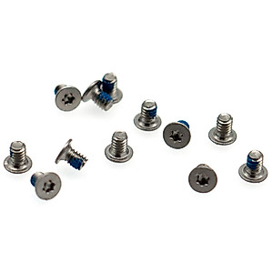 12x M2x3mm Silver Torx T5 Replacement Bottom Case Base Cover Screw for Dell XPS 13, XPS 15 7590 9550 9560 9500 XPS 17 9700 Precision 5510 5520