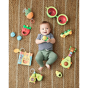 Skip Hop Baby Musical Toy Maracas, Farmstand, Mara-Corns