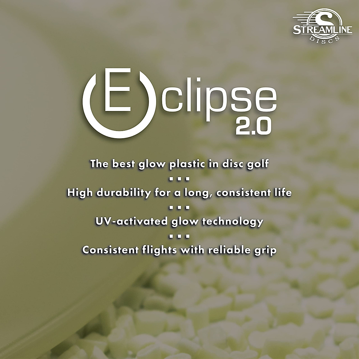 Streamline Discs Eclipse Glow 2.0 Lift Disc Golf Distance Driver (170-175g)