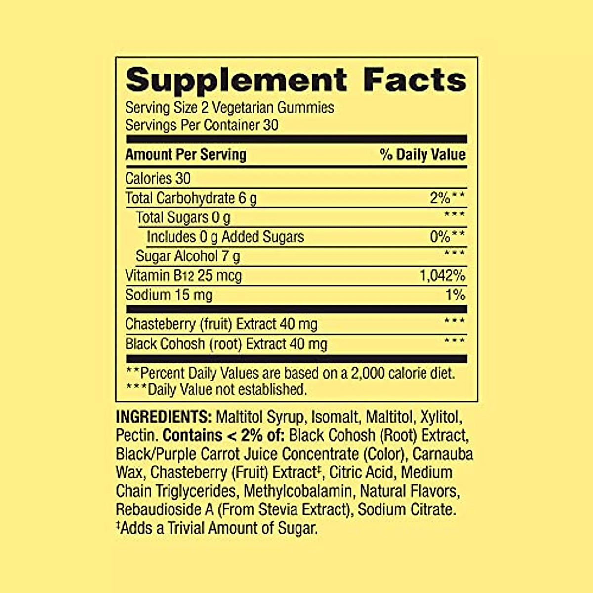 Experience Natural Relief with Spring Valley Menopause Support Gummies - 60 Count (Pack of 2). Includes Luall Fridge Magnetic