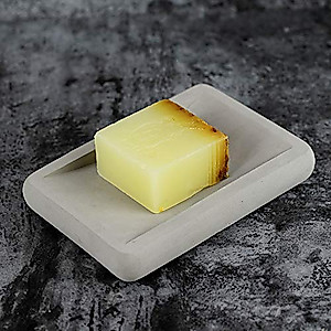 Soap Dish Mold with Drainage Doles Concrete Tray Silicone Mould