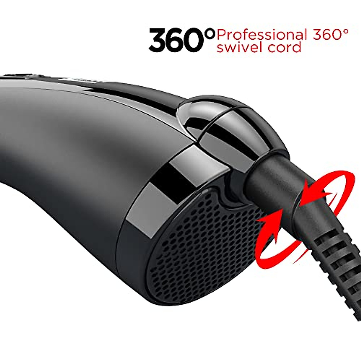 Ceramic Hot Air Brush Styler and Dryer One-Step Hair Dryer and Volumizer Lightweight 1000W Blow Dryer Brush Ionic 3 in 1 Curling Brush Hair Dryer