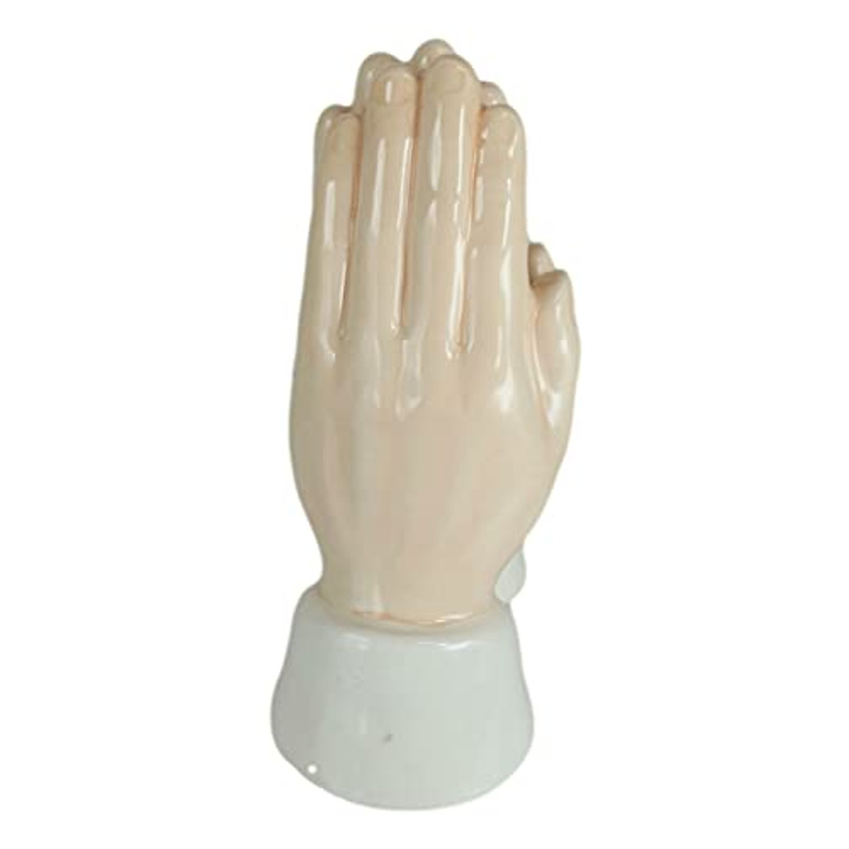 "Home Décor Accents" Inspirational Religious Themed Praying Hands Ceramic Salt Pepper Shakers Set - Home Accents 33-kl1-9860