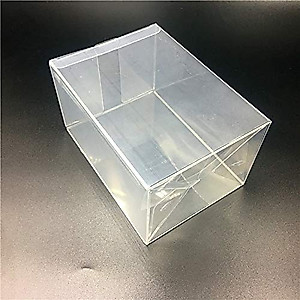 PUDXLRE VERSAINSECT oose Clear Plastic Strong Pop Protectors Compatible with 4-inch Funko Pop Figures, Crystal Clear, Auto-Locking Tab and Heavy Duty Acid Free w/Protective Film (20 Pack)