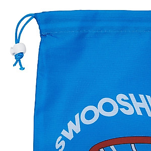 BLUE PANDA Basketball Party Favor Drawstring Gift Bags (12 x 10 in, 12 Pack)
