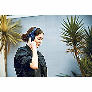 Sony WHXB900N Noise Cancelling Headphones, Wireless Bluetooth Over the Ear Headset - Blue (Amazon Exclusive)
