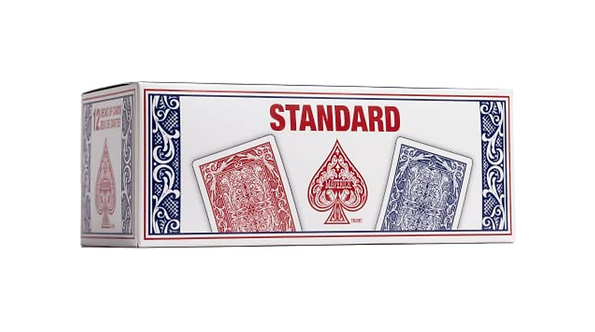 Maverick Playing Cards 12 Pack - Classic Design for All Card Games