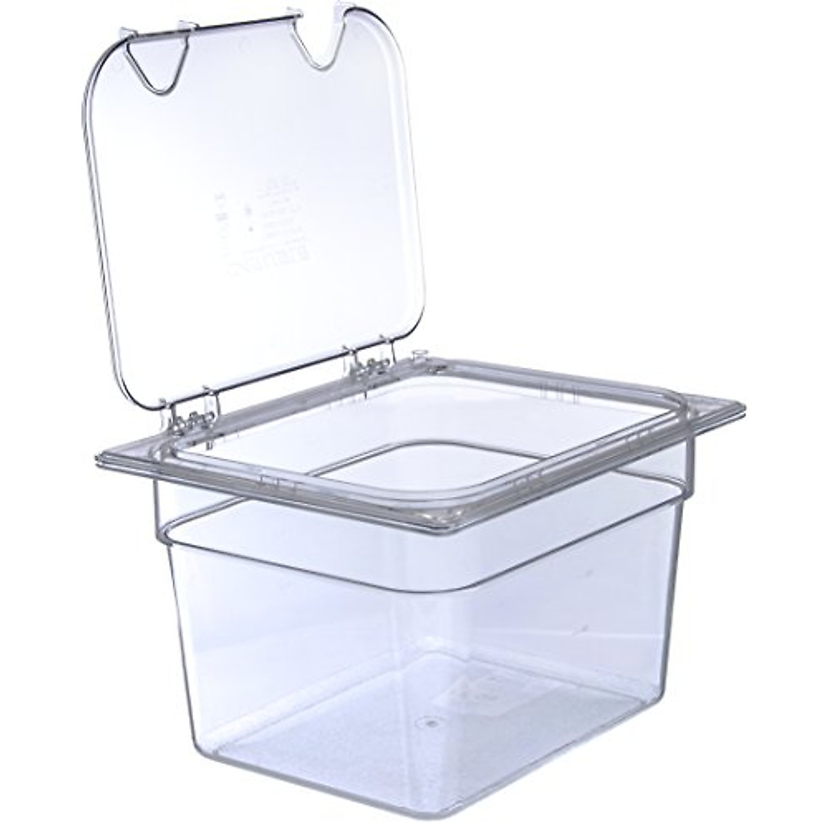 Carlisle FoodService Products 10223B07 StorPlus Half Size Food Pan, Polycarbonate, 8" Deep, Clear