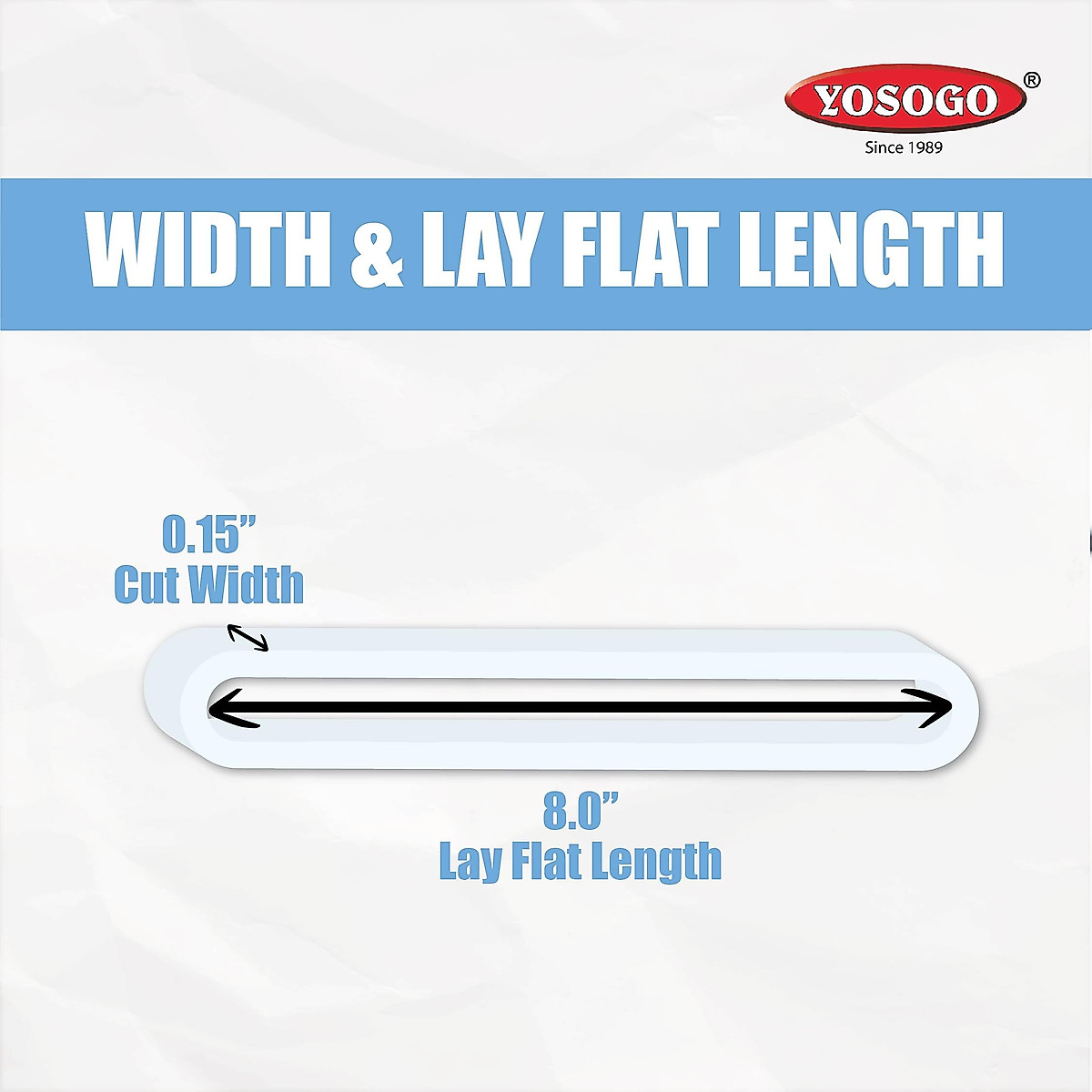 Extra Large 8 Inch Big Postal Rubber Band - White Color Heavy Duty Elastic Biodegradable Natural Rubber Bands Pack of 30 Pcs