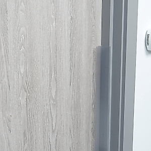 Cardea Child Safety Door Finger Pinch Guard Hinge Protector for The Front of The Door – Clear (2 Pack)