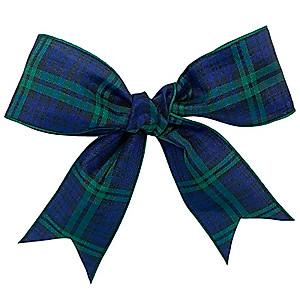 Morex Ribbon 975 Edinburgh Ribbon, 1.5 inches by 27 Yards, Black Watch Tartan