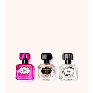 Victoria's Secret Tease Eau de Parfum 3-Piece Mini Spray Set for Women (Tease, Tease Glam, Tease Rebel)