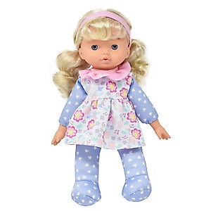 Gift Boutique Soft Baby Doll, 12 Inch Girl Doll with Blond Hair, My First Doll for Infants, Toddlers, Girls and Boys