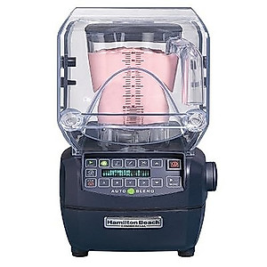 Hamilton Beach Commercial HBH850 Hamilton Beach Commercial Summit High-Performance Sensor Blender with 64-Ounce Polycarbonate Container, Black, Medium