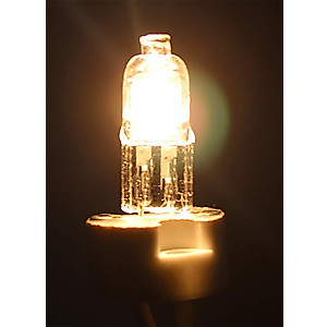 BesYouSel G4 10W Halogen Bulb G4 AC/DC 24V 10W Halogen JC T3 24V G4 Bi-Pin Base 10W Halogen Light Bulb Precision Halogen Light Bulbs for Home lighting Pendant Light 2700K Warm White, Clear, 10 Pack