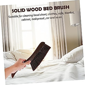 BUTIFULSIC 1pc Sweeping Brush Clothes Brush Mini Duster Bed Broom Small Hand Broom Carpet Broom Mini Sweep Cleaner Floor Cleaning Broom Carpet Cleaner Brush Cleaning Brush Coffee