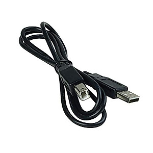 NiceTQ 5FT USB2.0 PC Transfer Data Cable Cord for Brother P-Touch QL550 QL-550 QL570 QL-570 QL570VM Label Printer