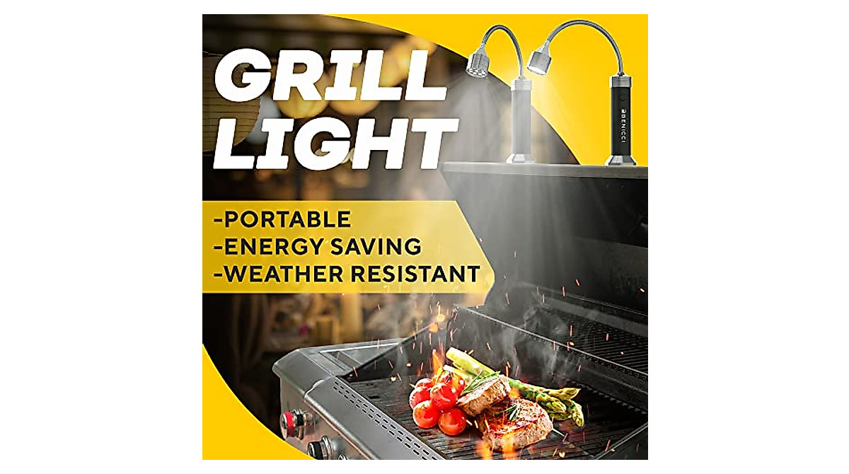 Flexible LED BBQ Grill Lights - Illuminate Your Grilling