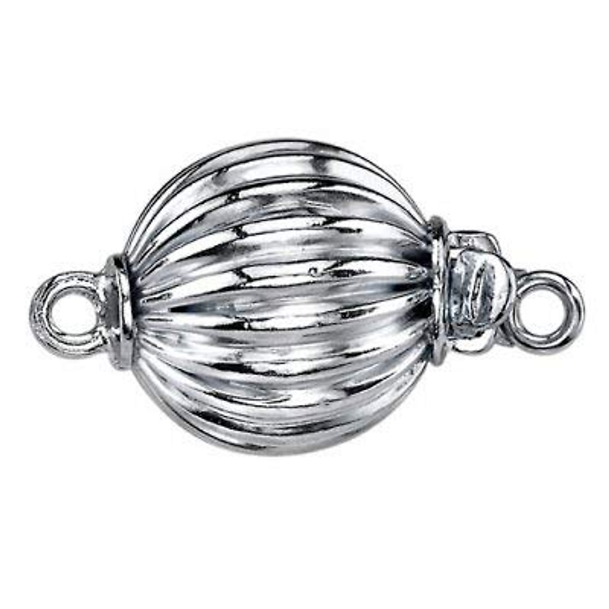 The Pearl Source 14K Gold 7-8mm AAA Quality Round White Freshwater Cultured Pearl Bracelet for Women