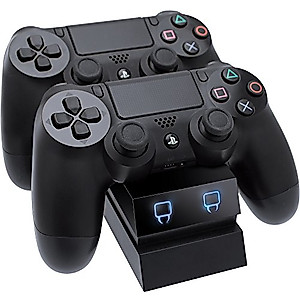 Venom Twin Sony Docking Station - Dual Charging for PS4 Controller/Gamepad - PlayStation 4