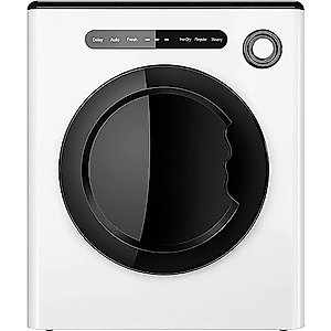 Compact Laundry Dryer, OOTDAY 9lbs portable Clothes Dryer Machine, 110V Electric Portable Clothes Dryer with Stainless Steel Tub for Existing Laundry Machines Drying Excellence Guaranteed