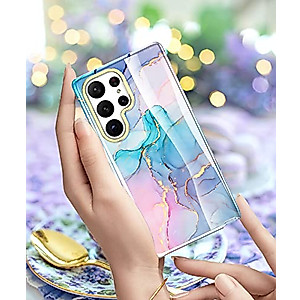 Turquiase for Samsung Galaxy S23 Ultra Case, Lightweight and Stylish Full Body Shockproof Protective Rugged TPU Case for Galaxt S23 Ultra