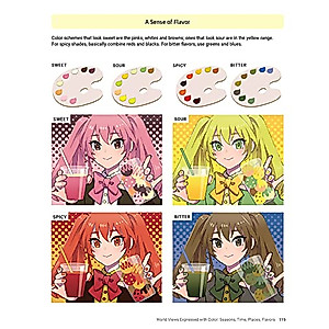 Anime & Manga Digital Coloring Guide: Choose the Colors That Bring Your Drawings to Life! (With Over 1000 Color Combinations)