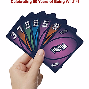 Mattel Games UNO Iconic Series 1980s Matching Card Game Featuring Decade-Themed Design, 112 Cards for Collectors, Teen & Adult Game Night, Ages 7 Years & Older.