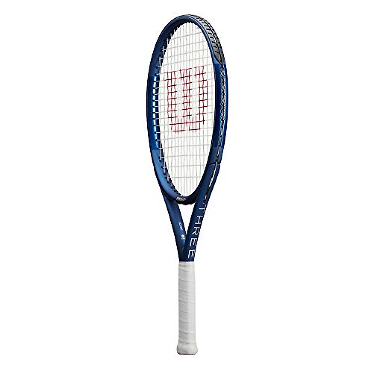 Wilson Triad Three Unstrung Performance Tennis Racket - Grip Size 3-4 3/8"
