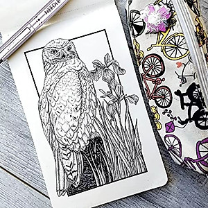 MISULOVE Fine Point Multi-Liner Pens - 10 Pack Set, Ideal for Anime Sketching, Bible Journaling, and Fine Line Drawing for Versatile Artistic Applications