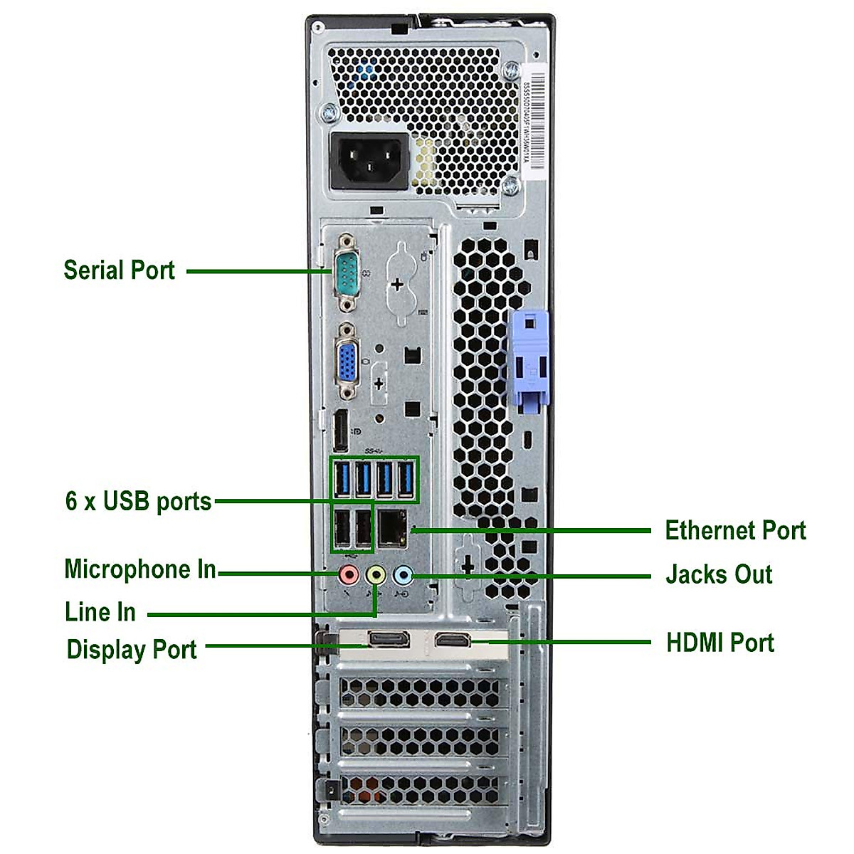 Lenovo Small Form Computer Desktop PC, Intel Core i5 3.10 GHz, 16GB Ram, 120GB SSD, 1TB Hard Drive,Wifi | Bluetooth, HDMI, New 27" LED Monitor, NVIDIA GeForce GT 1030 2GB DDR5, Win 10 (Renewed)