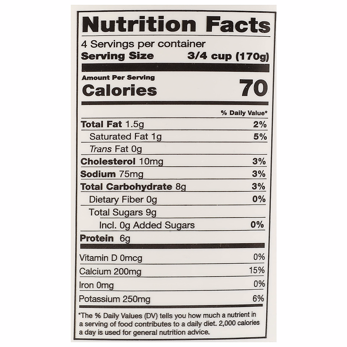 ALEXANDRE FAMILY FARMS Organic Plain A2 Low Fat Yogurt, 24 OZ