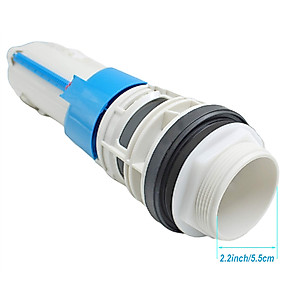 Teaayako Toilet Flush Valves 2-Inch Dual Flush Valve Replacement kit for 2-Piece toilet tank Compatible with TOTO THU435 THU224 flush valve