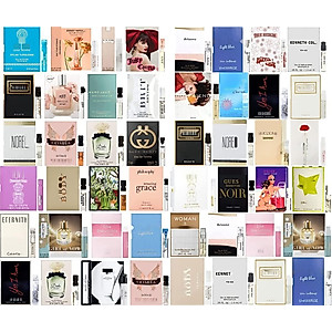 12 Top Selling Perfume Sample Vial Discovery Set - Best Rated Lot High End Designer Fragrance Sampler for Women