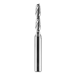 SpeTool Carbide CNC Router Bits 3/16 inch Cutting Diameter Up Cut Router Bit with 1/4 inch Shank Suitable for CNC Engrave Carving