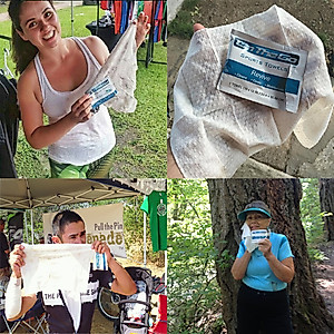 On The Go Towels Unscented Large Body Wipes (25)