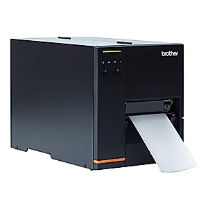 Brother TJ-4120TN Entry-Level High-Resolution, High-Volume Industrial Barcode Label Printer, 300dpi, 7ips, Ethernet and USB 2.0