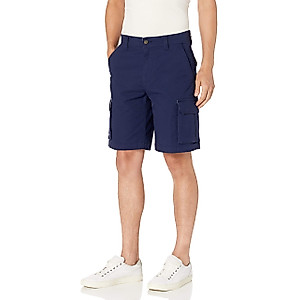 Amazon Essentials Men's 10” Lightweight Ripstop Stretch Cargo Short, Navy, 33